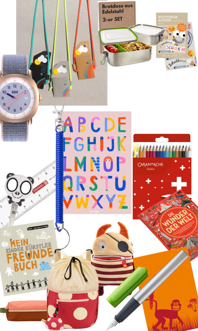 Tolle Geschenkideen zur Einschulung und für die Schultüte